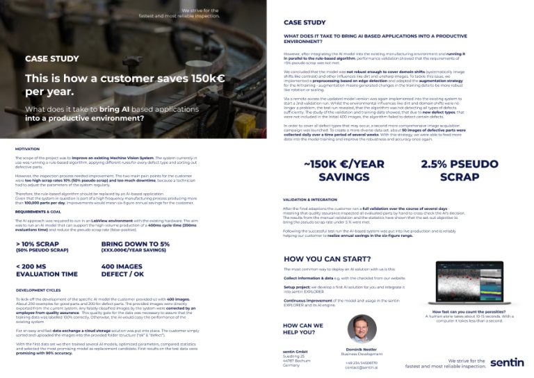 HOME | Automation & AI for NDT and industrial inspections - sentin