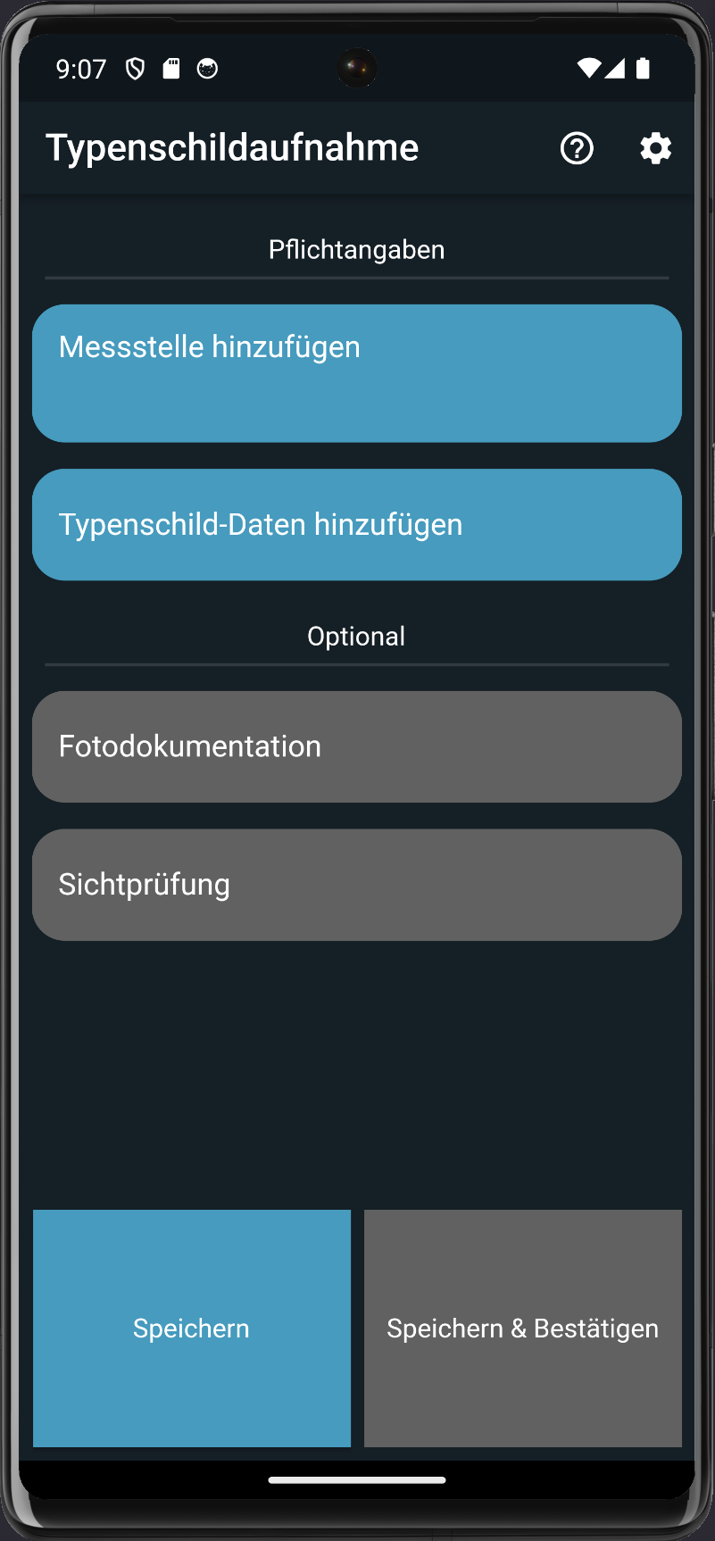 ASSET COLLECTOR | App for digital type plate capture. - sentin