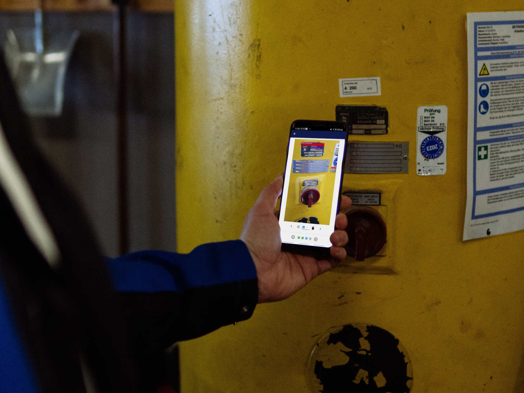 ASSET COLLECTOR | App for digital type plate capture. - sentin